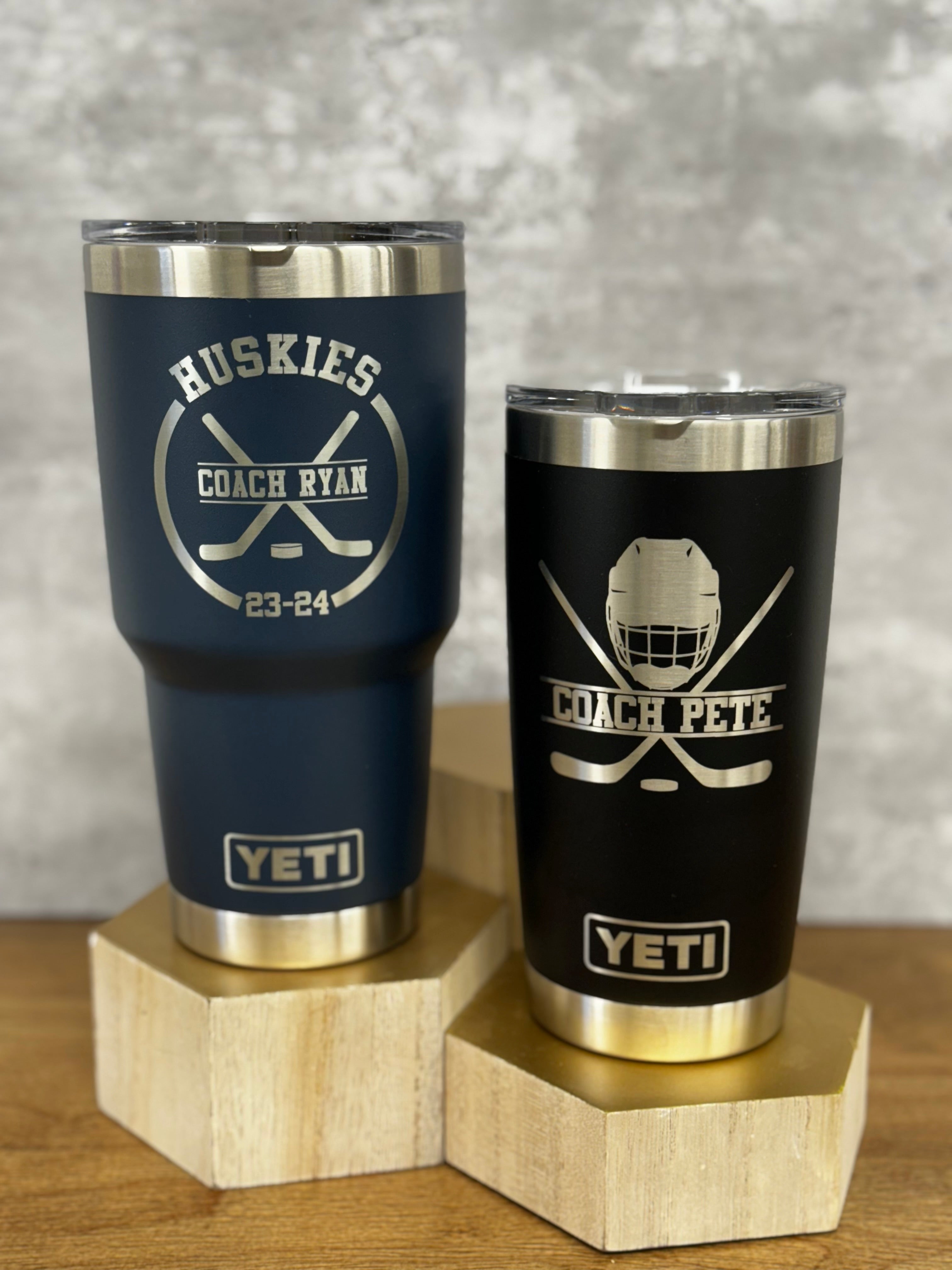 Hockey Team Yeti Tumblers - 20 oz and 30 oz Available – KC Cups